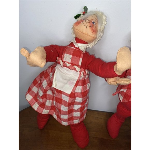 Annalee | Holiday | Annalee Christmas Dolls Santa Claus Mrs Claus Large ...
